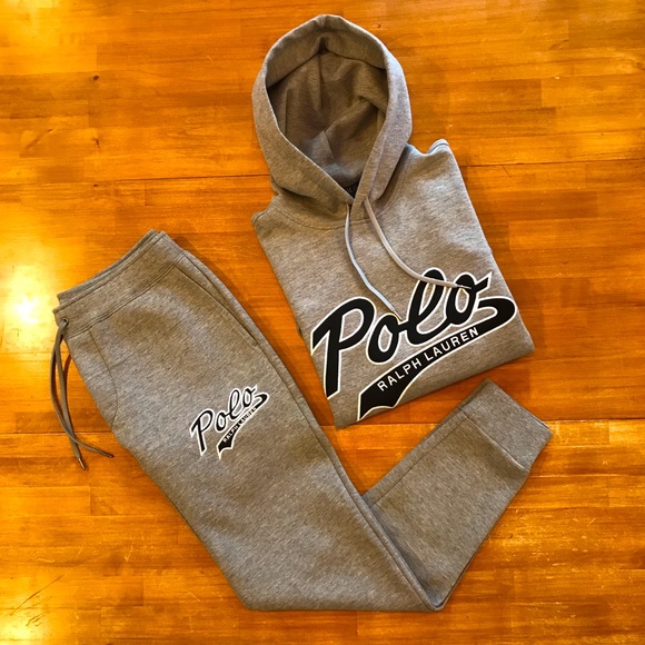 Polo Ralph Lauren | Pants | Polo Ralph Lauren Cursive Logo Jogging Suit ...